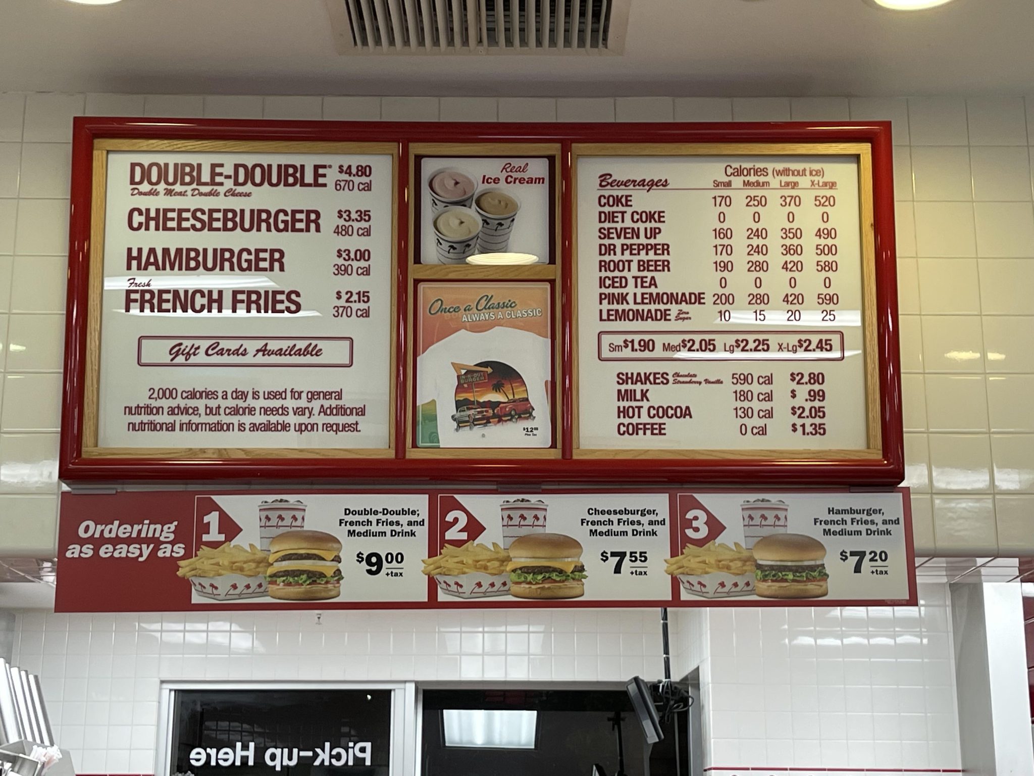 In-N-Out Menu and Prices 2025