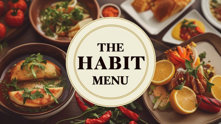 The Habit Menu & Prices 2025 - Yours Own Menu
