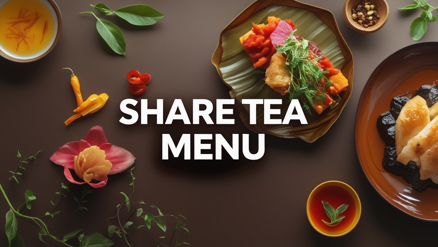 Share Tea Menu With Prices 2025 - Yours Own Menu