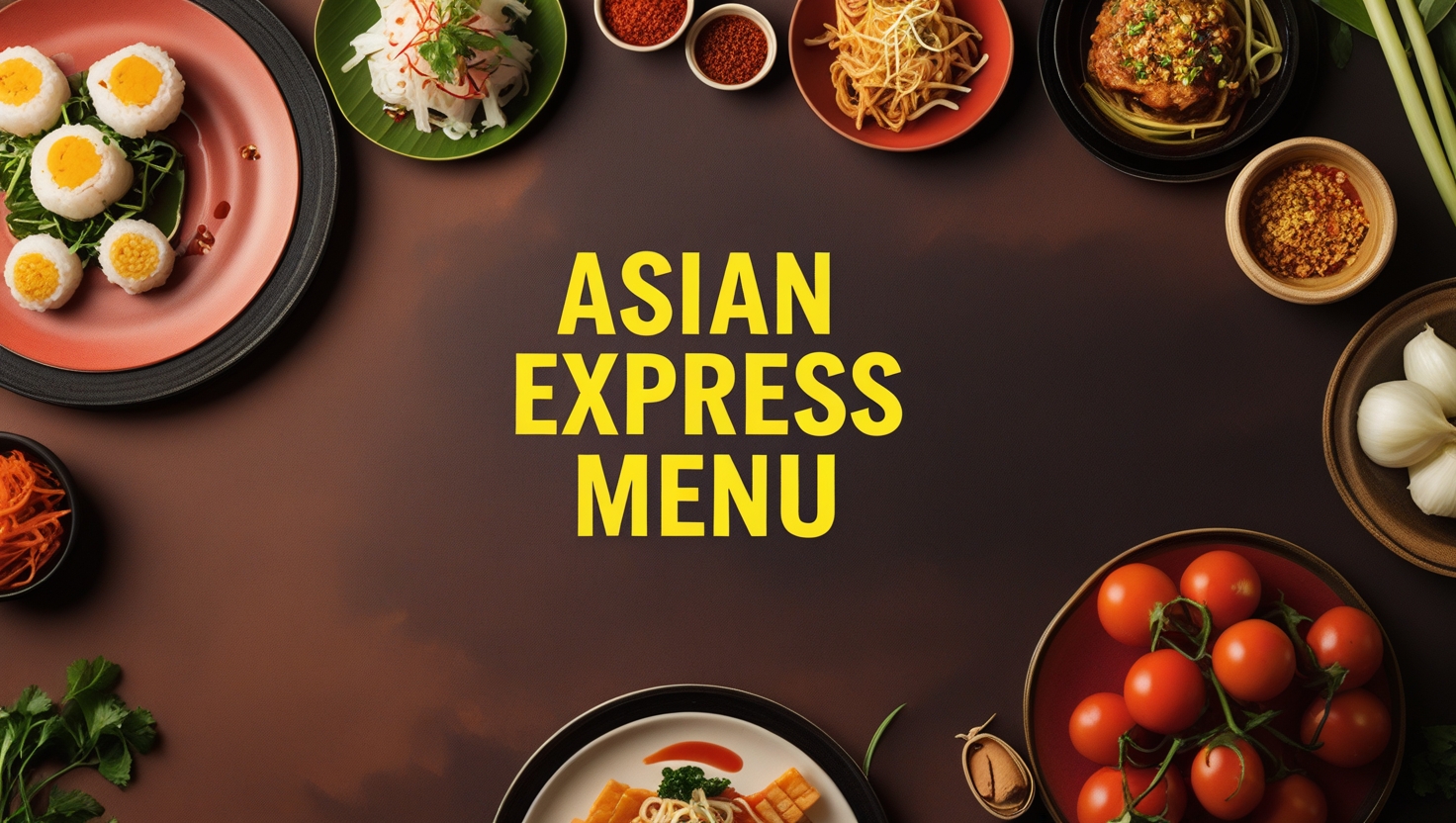 Asian Express Menu With Prices 2025 - Yours Own Menu