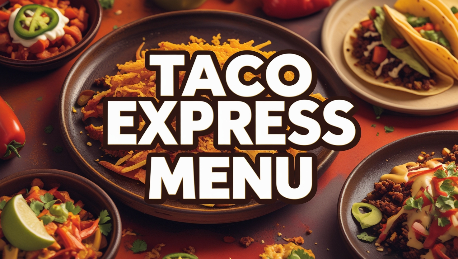 Taco Express Menu With Prices 2025 - Yours Own Menu
