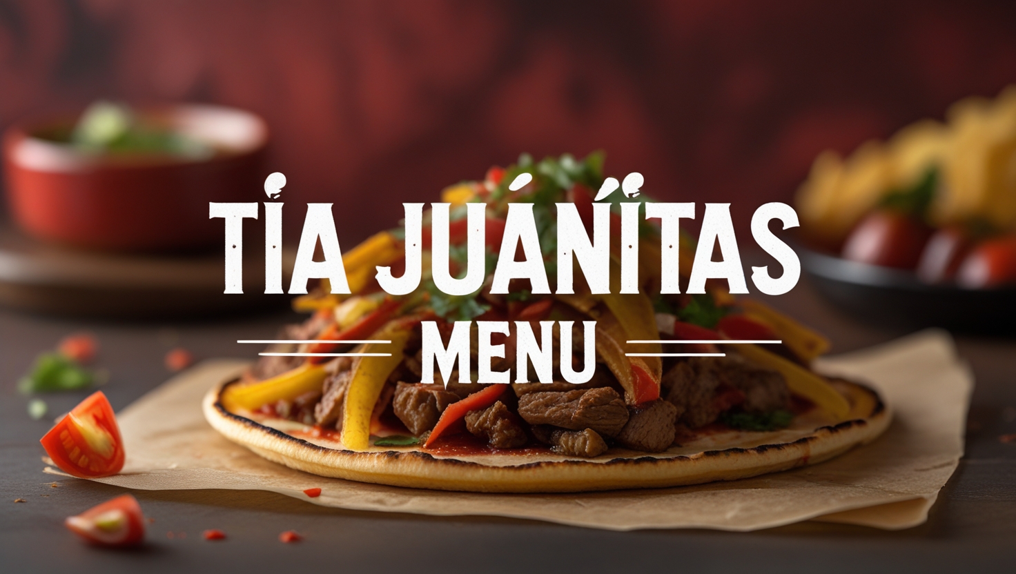 Tia Juanitas Menu With Prices 2025 - Yours Own Menu