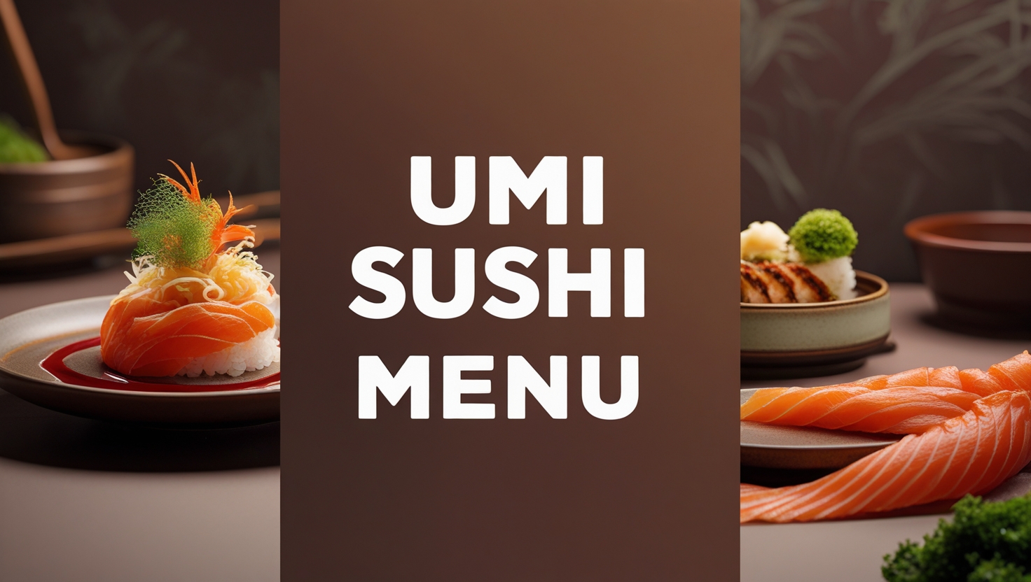 Umi Sushi Menu With Prices 2025 - Yours Own Menu