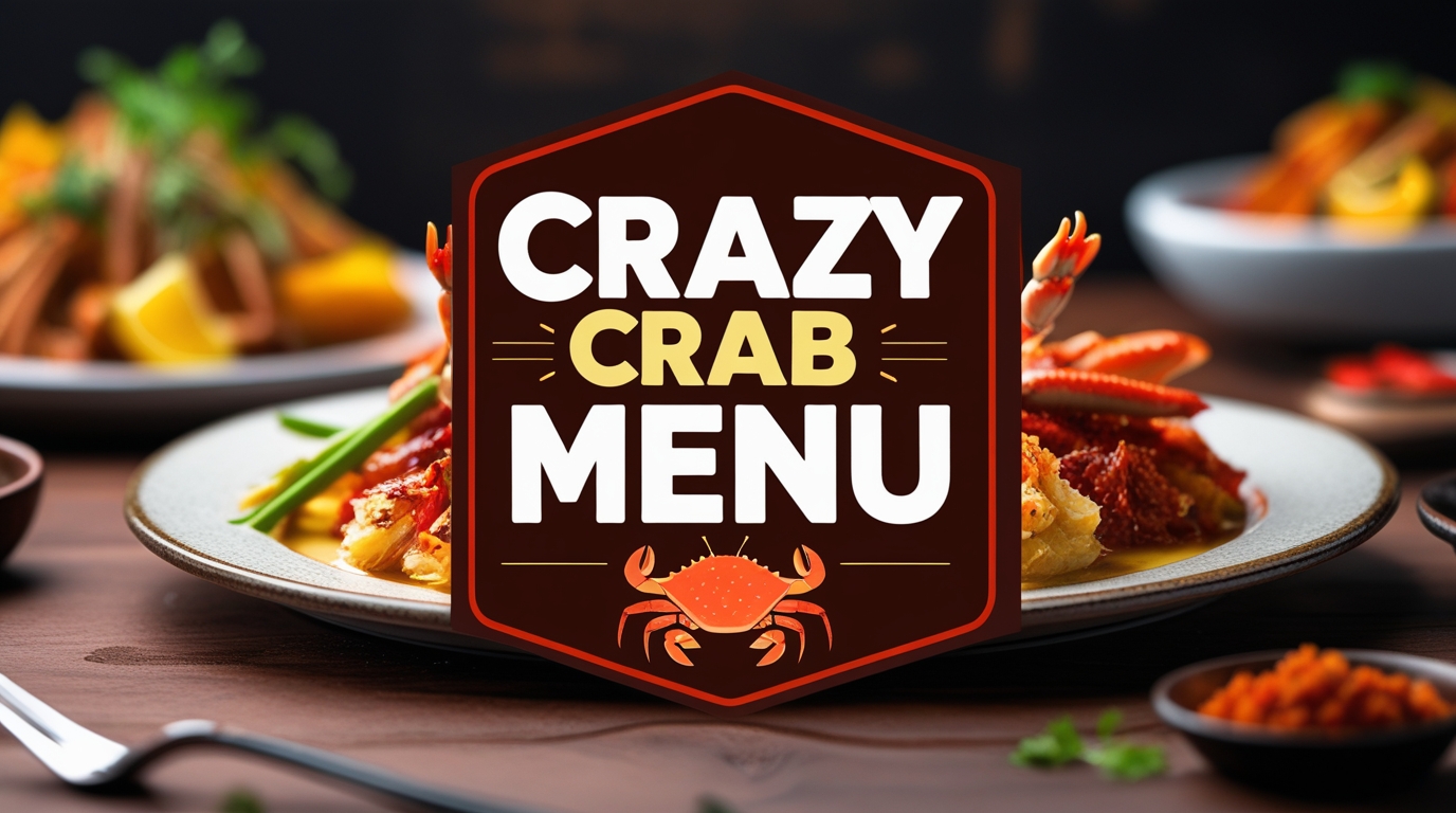 Crazy Crab Menu - Yours Own Menu